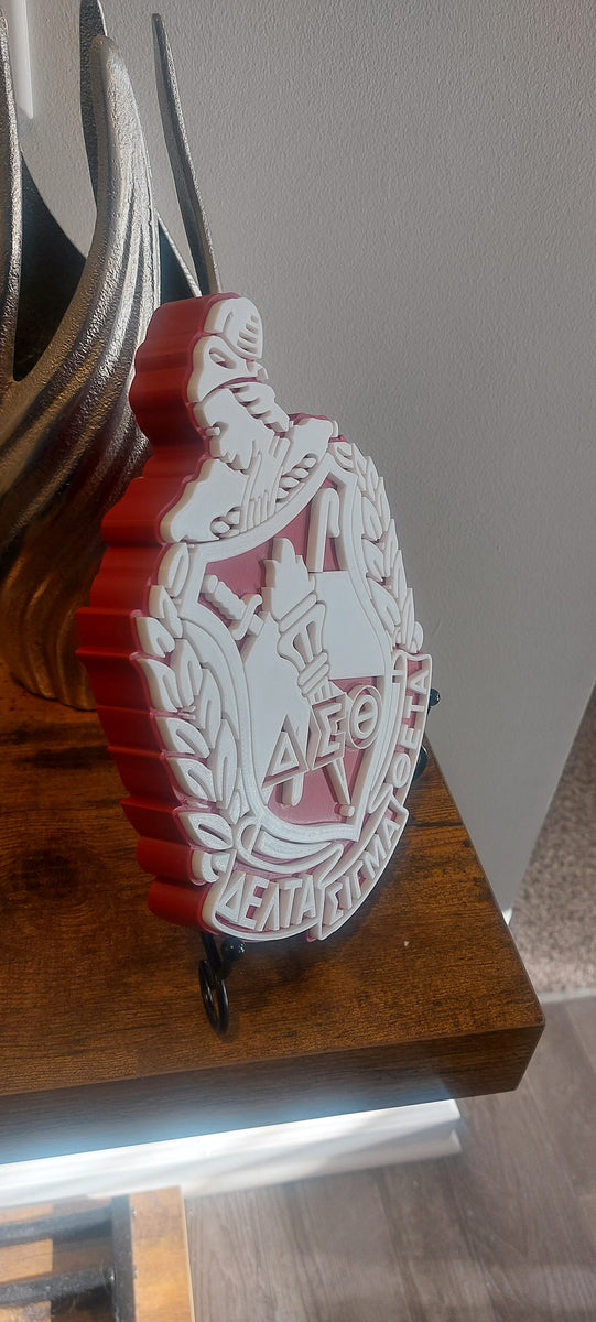 Delta Sigma Theta 3D Shield | Sigma Graphics