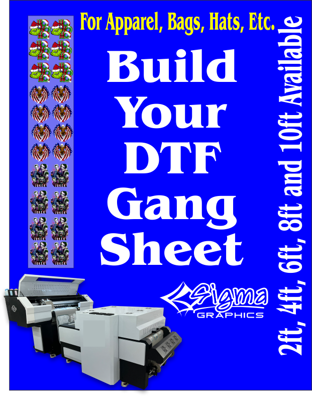 DTF/Sublimation – Sigma Graphics