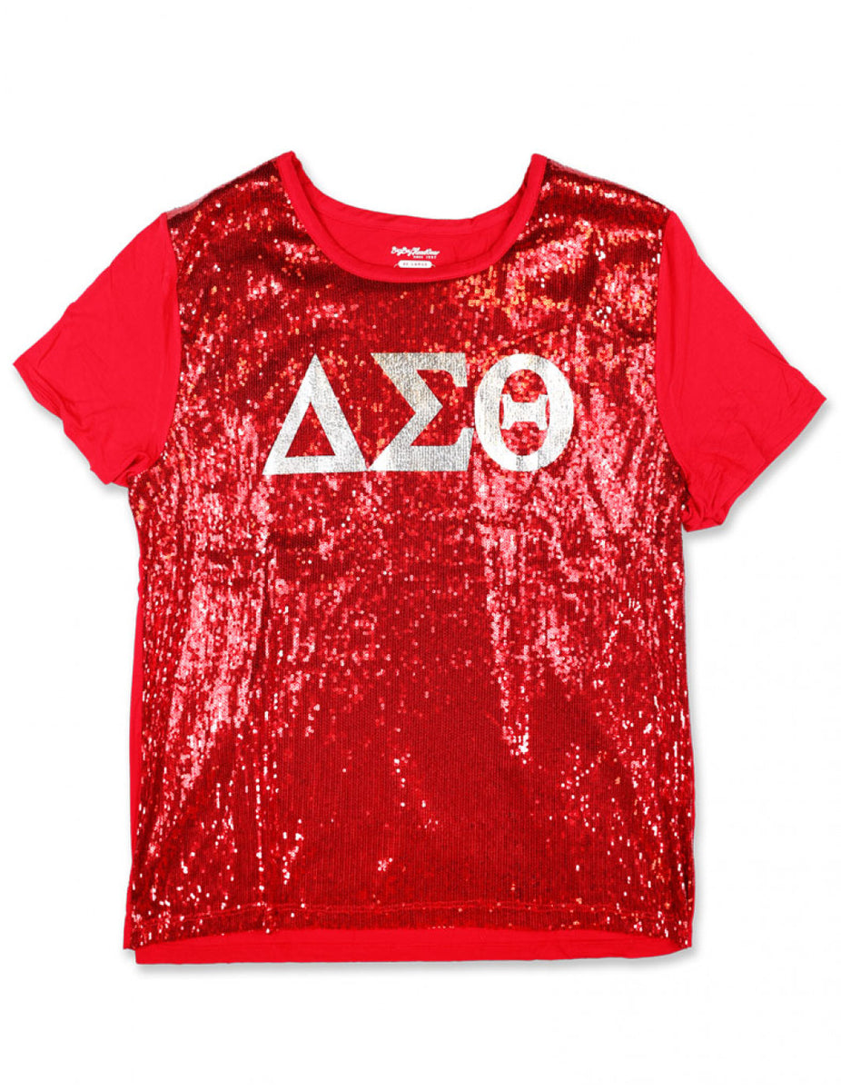 Delta Sigma Theta Sequin Shirt – Sigma Graphics